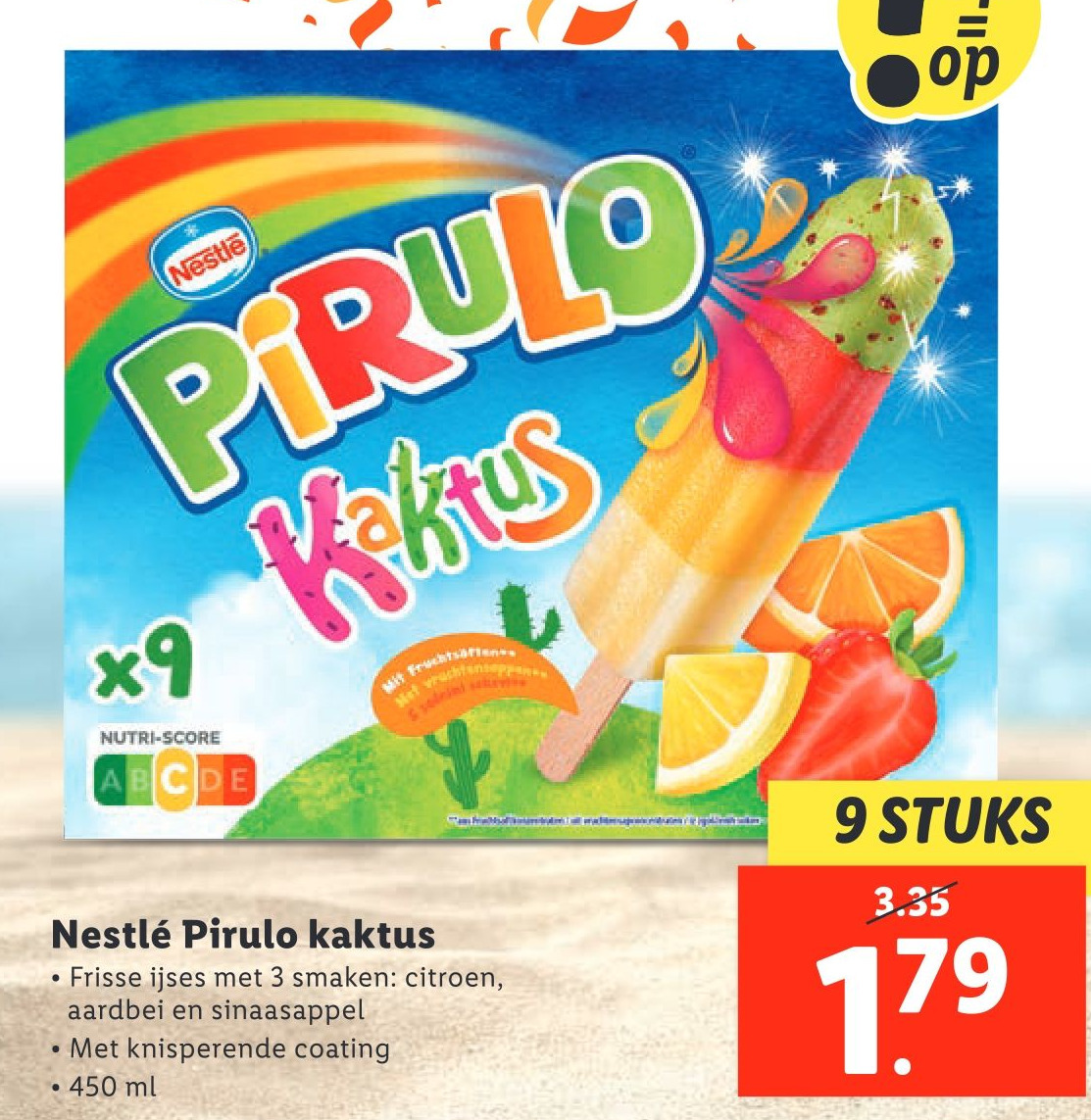 Nestlé pirulo kaktus aanbieding bij Lidl