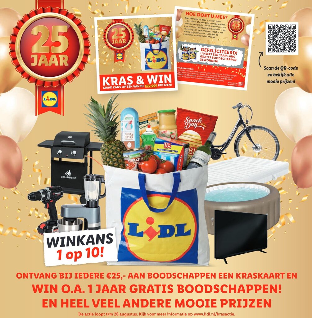 Kras & win aanbieding bij Lidl
