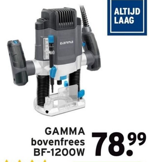 Bovenfrees BF-1200W aanbieding bij GAMMA