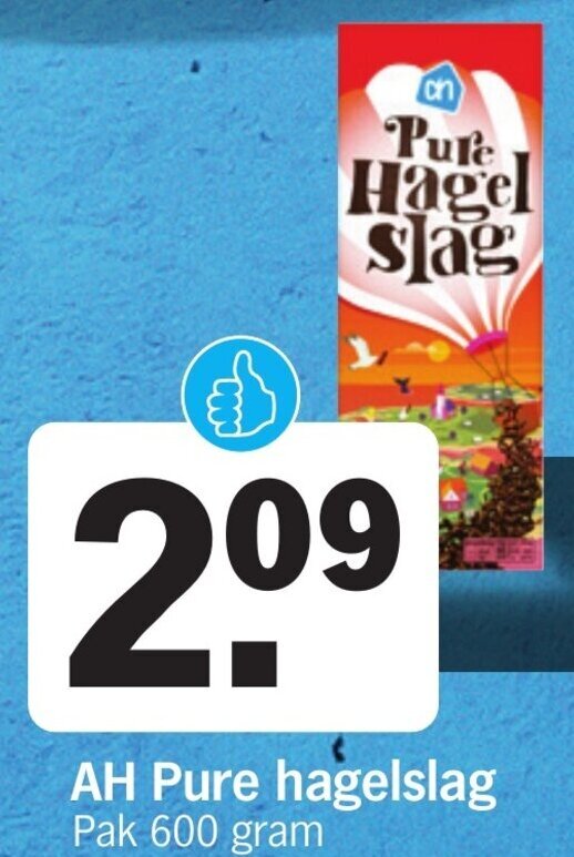 Pure hagelslag 600g aanbieding bij Albert Heijn