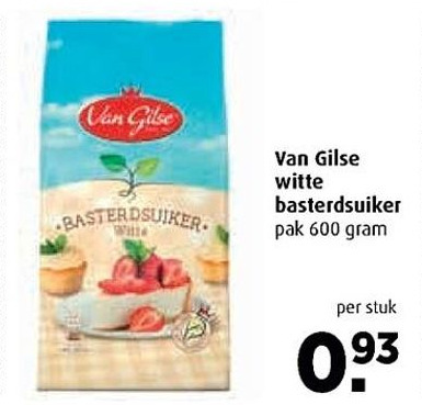 Van gilse witte basterdsuiker aanbieding bij Boni
