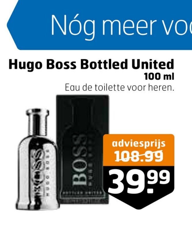 Hugo boss bottled united 100 ml aanbieding bij Trekpleister