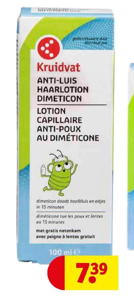 Anti-luis haarlotion dimeticon lotion capillaire anti-poux au ...