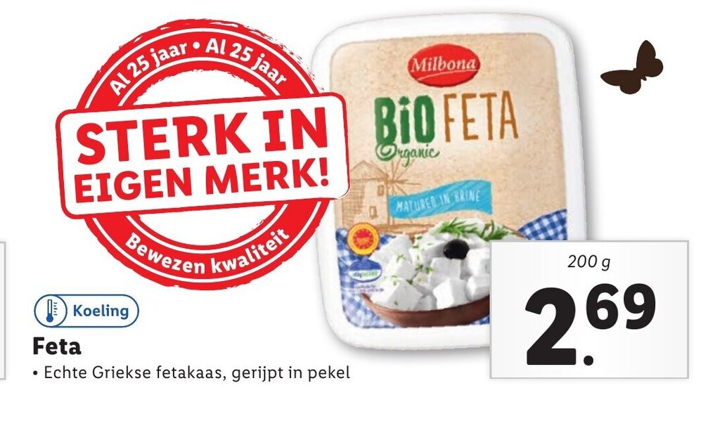 Feta 200g aanbieding bij Lidl