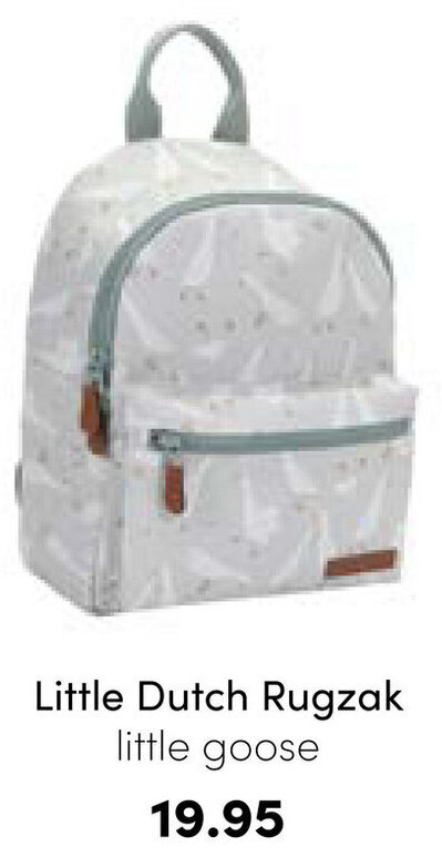 Little dutch rugzak little goose aanbieding bij Baby & Tiener