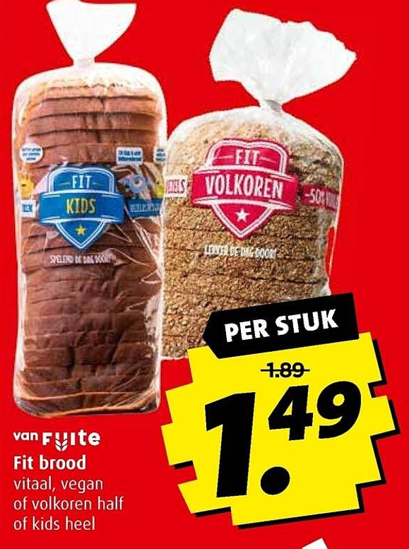 Fit brood aanbieding bij Boni