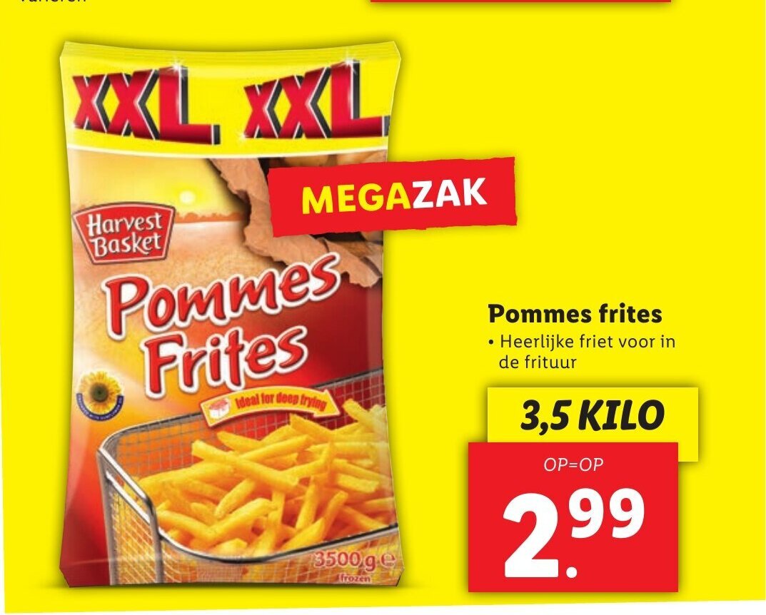Pommes Frites 3 5 Kilo Aanbieding Bij Lidl Pommes Frites 3 5 Kilo Aanbieding Bij Lidl