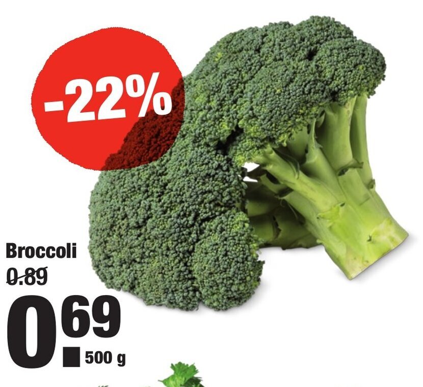 Broccoli 500g aanbieding bij ALDI