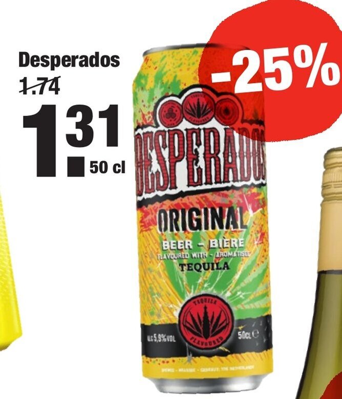 Desperados 500ml aanbieding bij ALDI