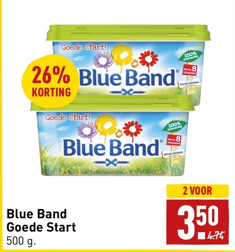 Blue band goede start 500G aanbieding bij ALDI