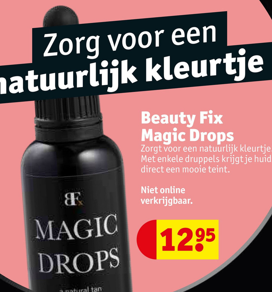 Beauty fix magic drops aanbieding bij Kruidvat