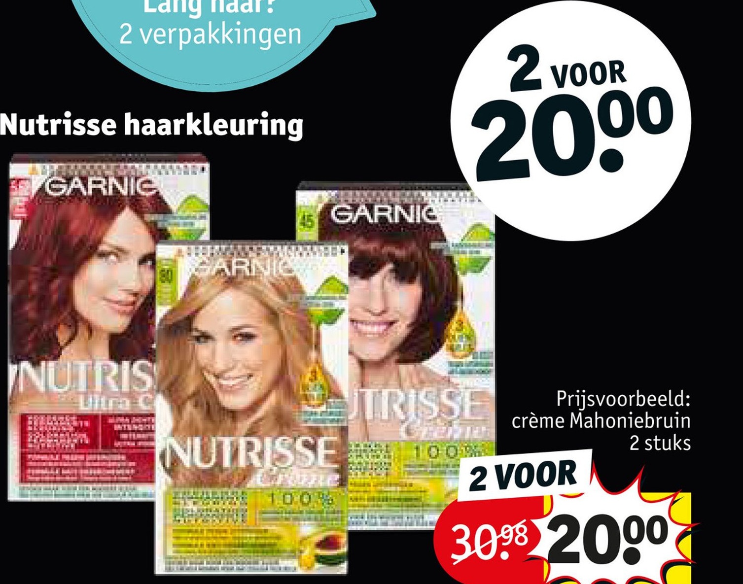 Nutrisse haarkleuring aanbieding bij Kruidvat