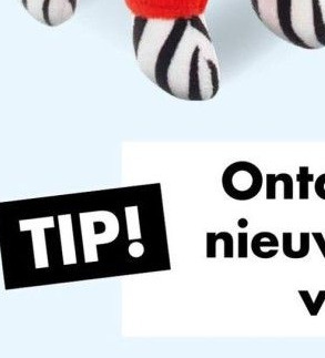 Wieb-knuffel aanbieding bij Wibra