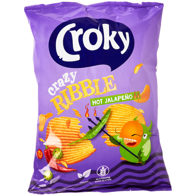 Crazy ribble chips hot jalapeño aanbieding bij Action