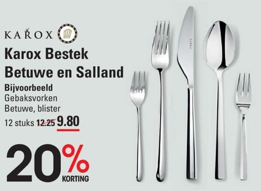 Karox Bestek Betuwe en Salland 12 stuks aanbieding bij Sligro