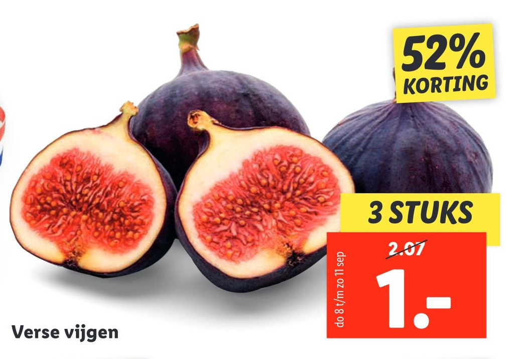 Verse vijgen aanbieding bij Lidl
