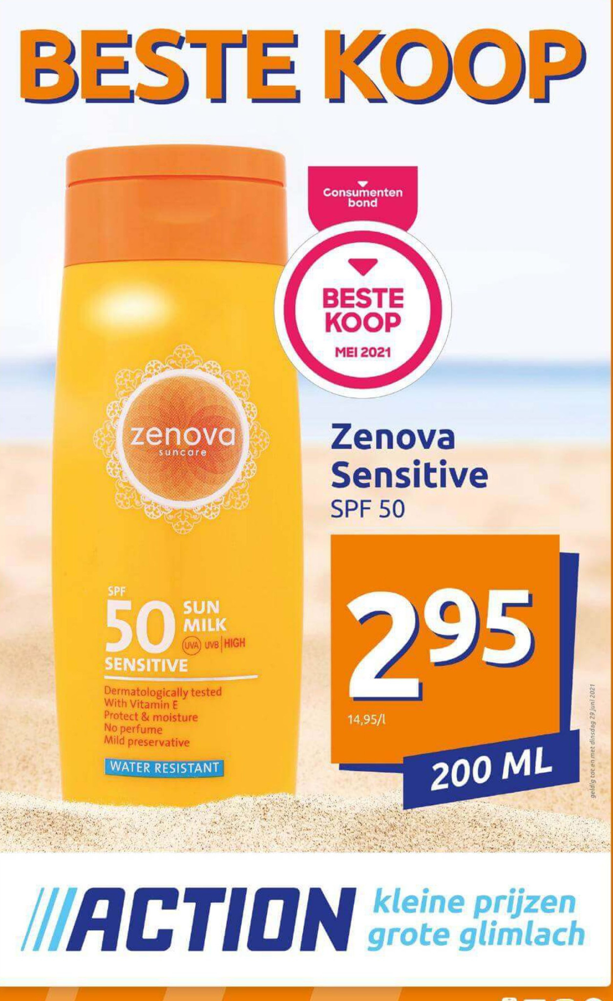 Zenova Sensitive aanbieding bij Action