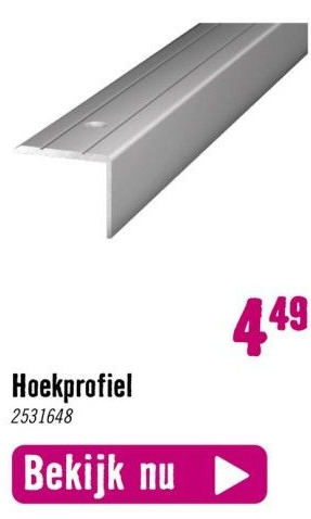 Hoekprofiel 2531648 aanbieding bij Hornbach