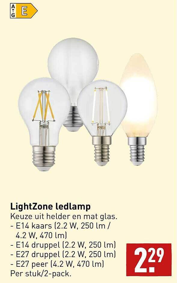 Lightzone ledlamp aanbieding bij ALDI