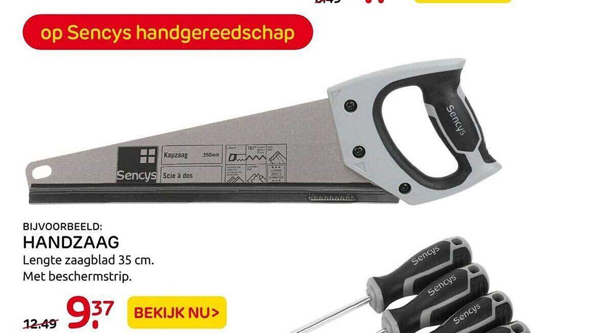 Handzaag aanbieding bij Praxis
