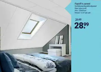 Rapidfix paneel aanbieding bij Inter Chalet