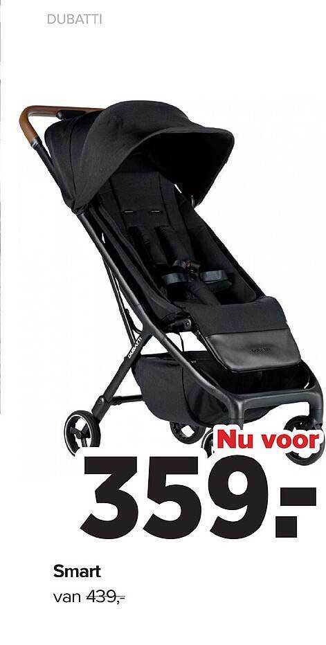 Dubatti smart buggy aanbieding bij Baby-Dump