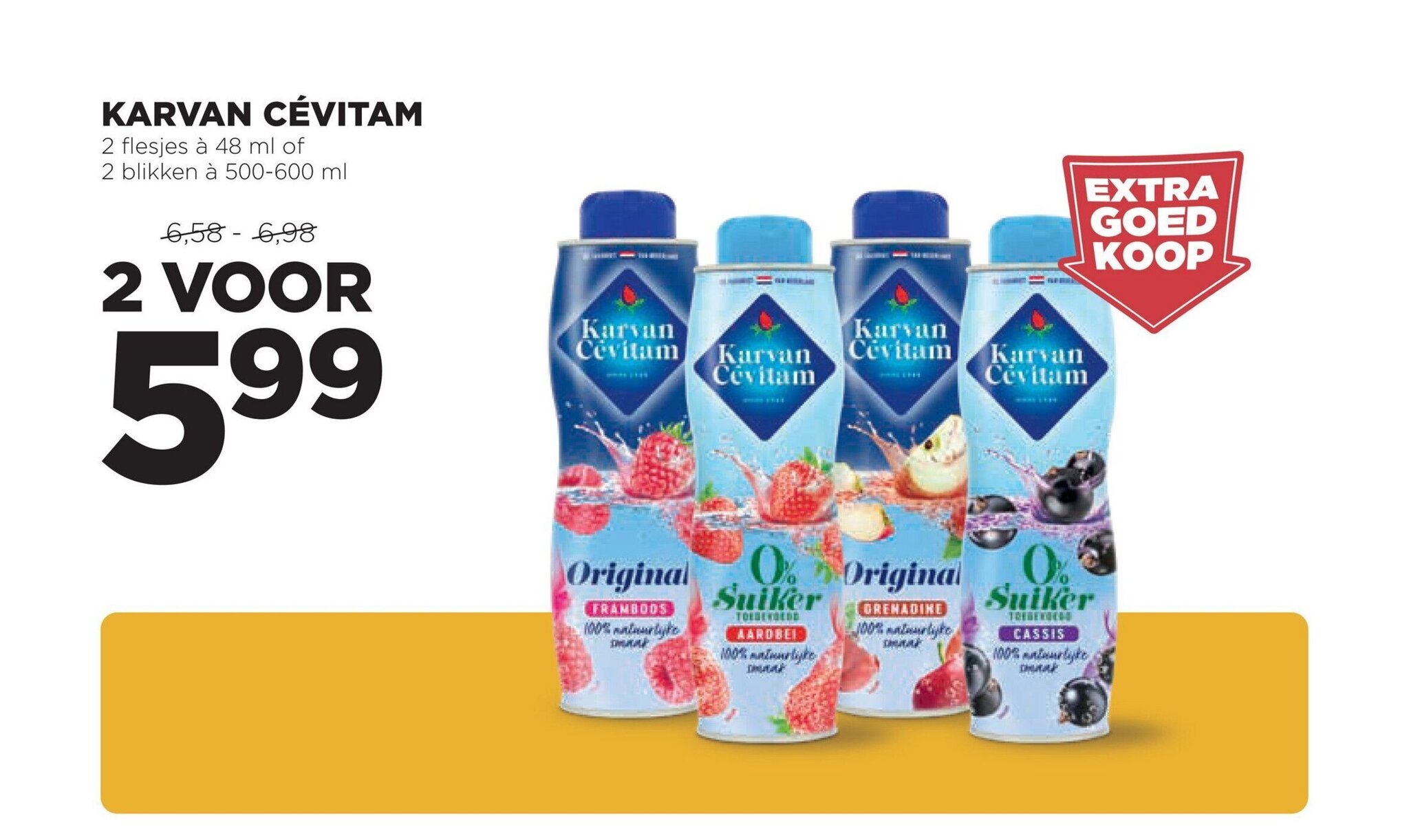 Karvan Cevitam 2 flesjes a 48 ml aanbieding bij Jumbo