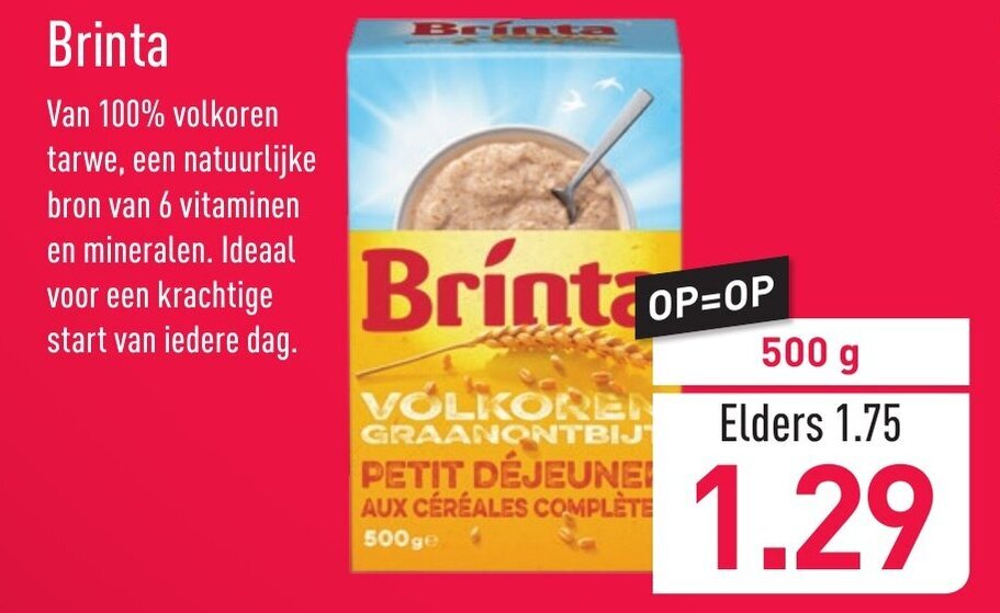 Brinta 500g aanbieding bij ALDI