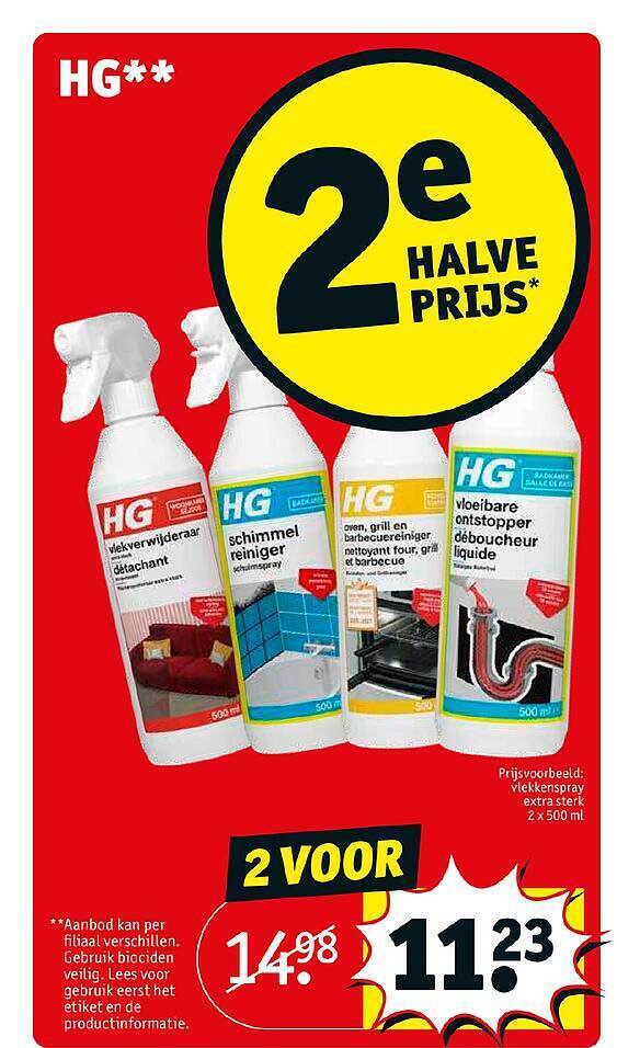 Hg aanbieding bij Kruidvat