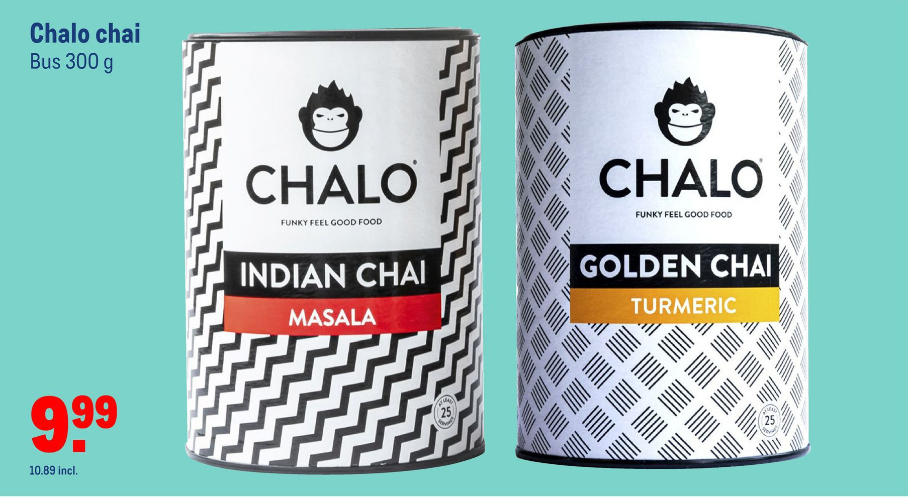 Chalo chai bus 300 g aanbieding bij Makro