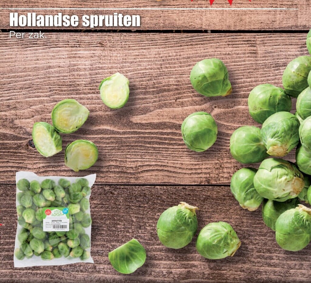 Hollandse spruiten 750 gram aanbieding bij Dirk