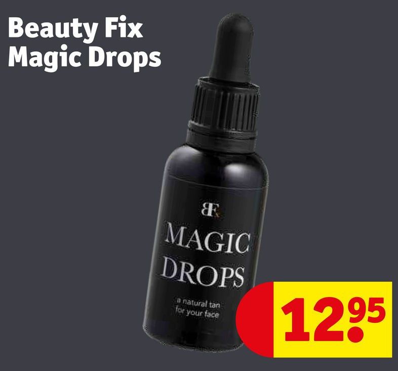 Beauty fix magic drops aanbieding bij Kruidvat