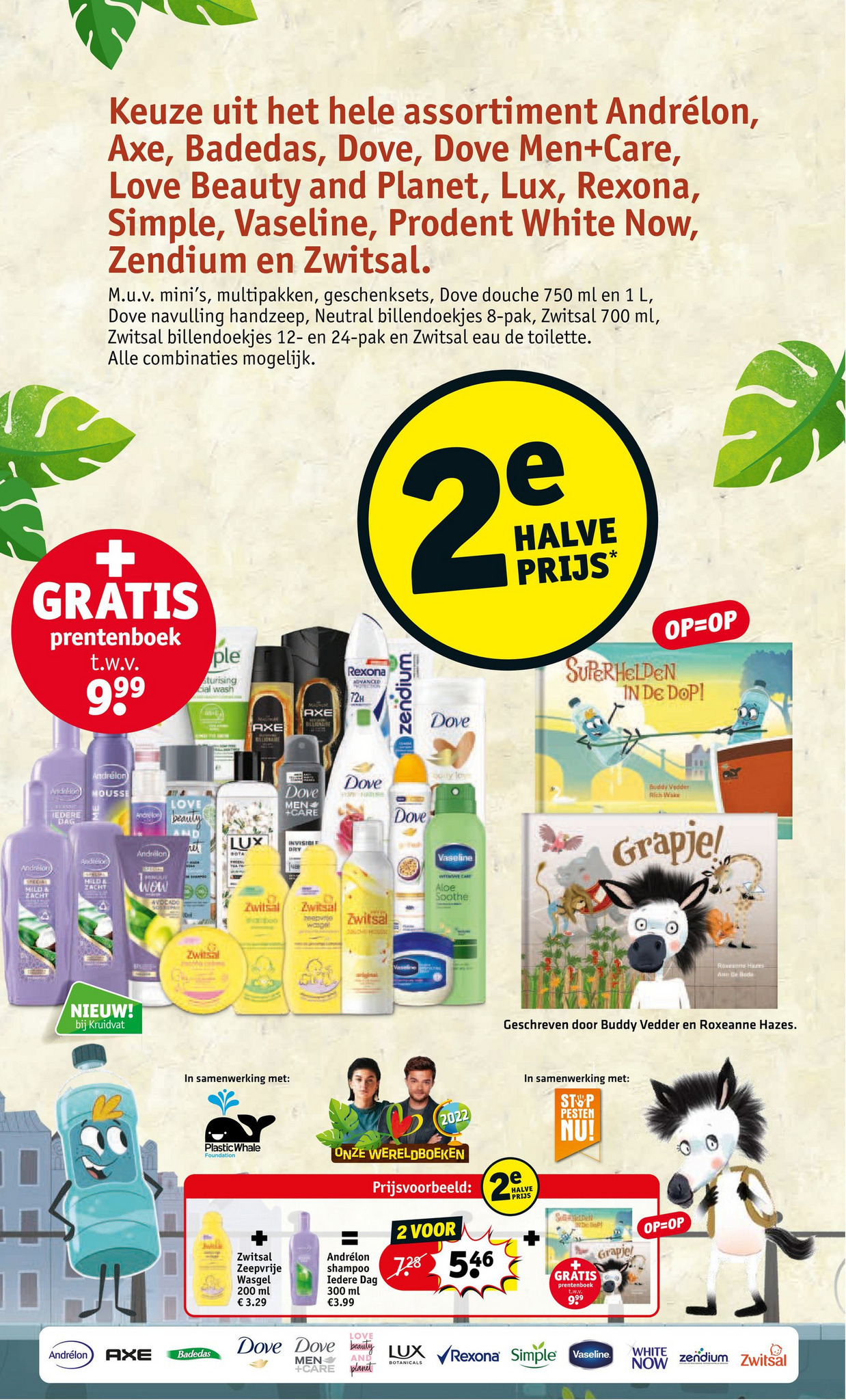 Keuze uit het hele assortiment andrélon, axe, badedas, dove, dove men ...