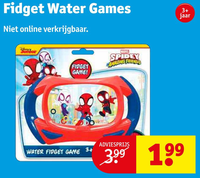 Fidget water games aanbieding bij Kruidvat