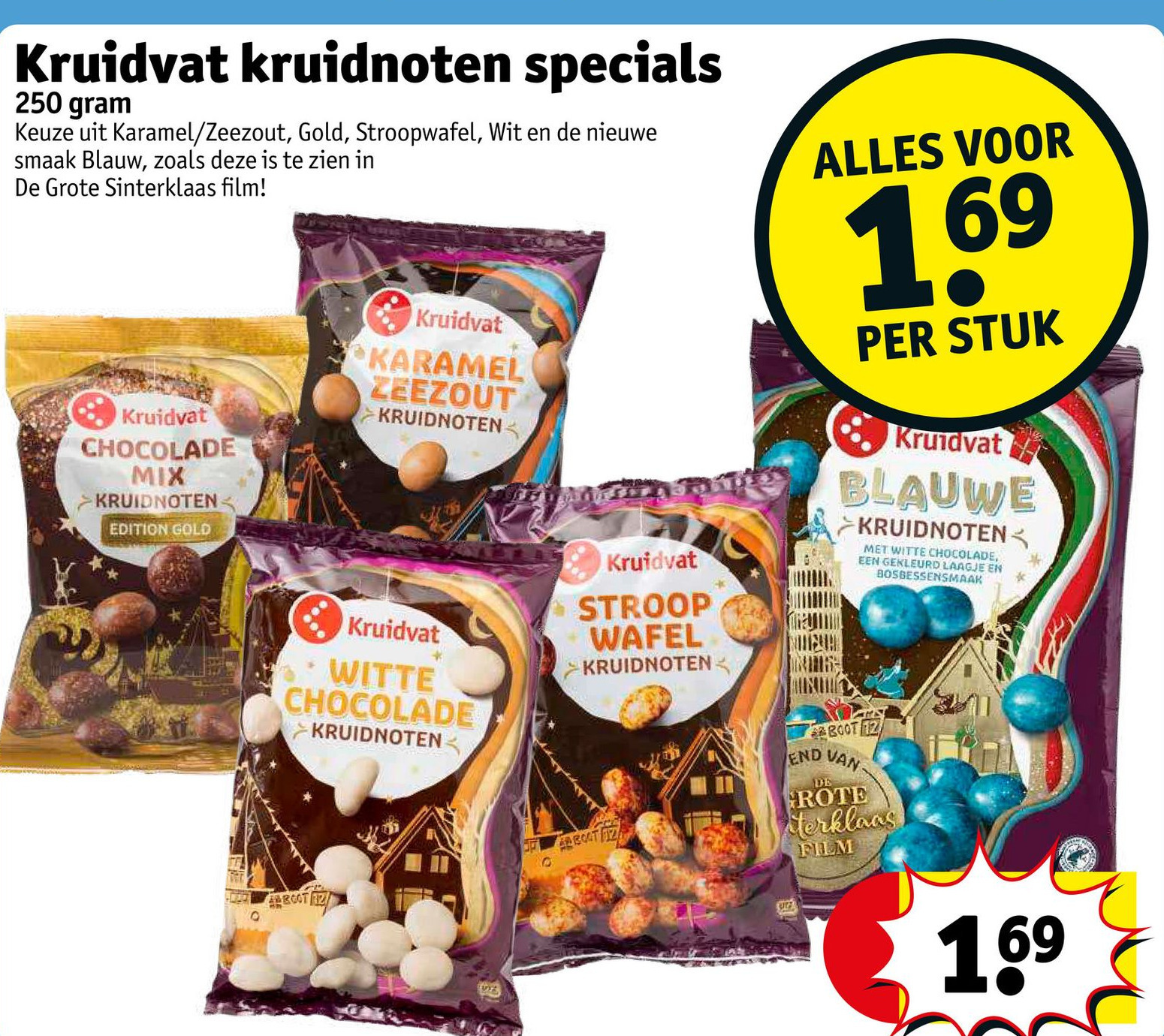 Kruidvat kruidnoten specials aanbieding bij Kruidvat