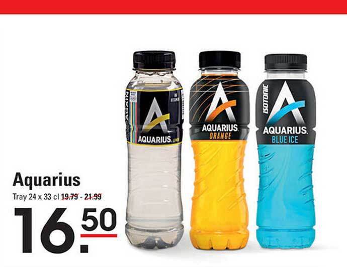 Aquarius 33 cl aanbieding bij Sligro