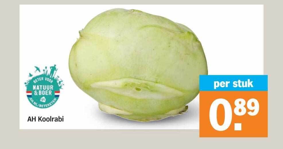 Ah koolrabi aanbieding bij Albert Heijn