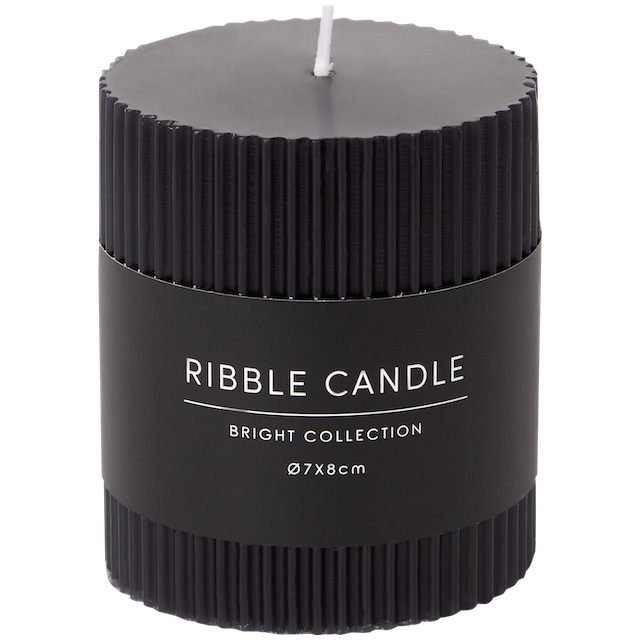 Kaars met ribbels aanbieding bij Action