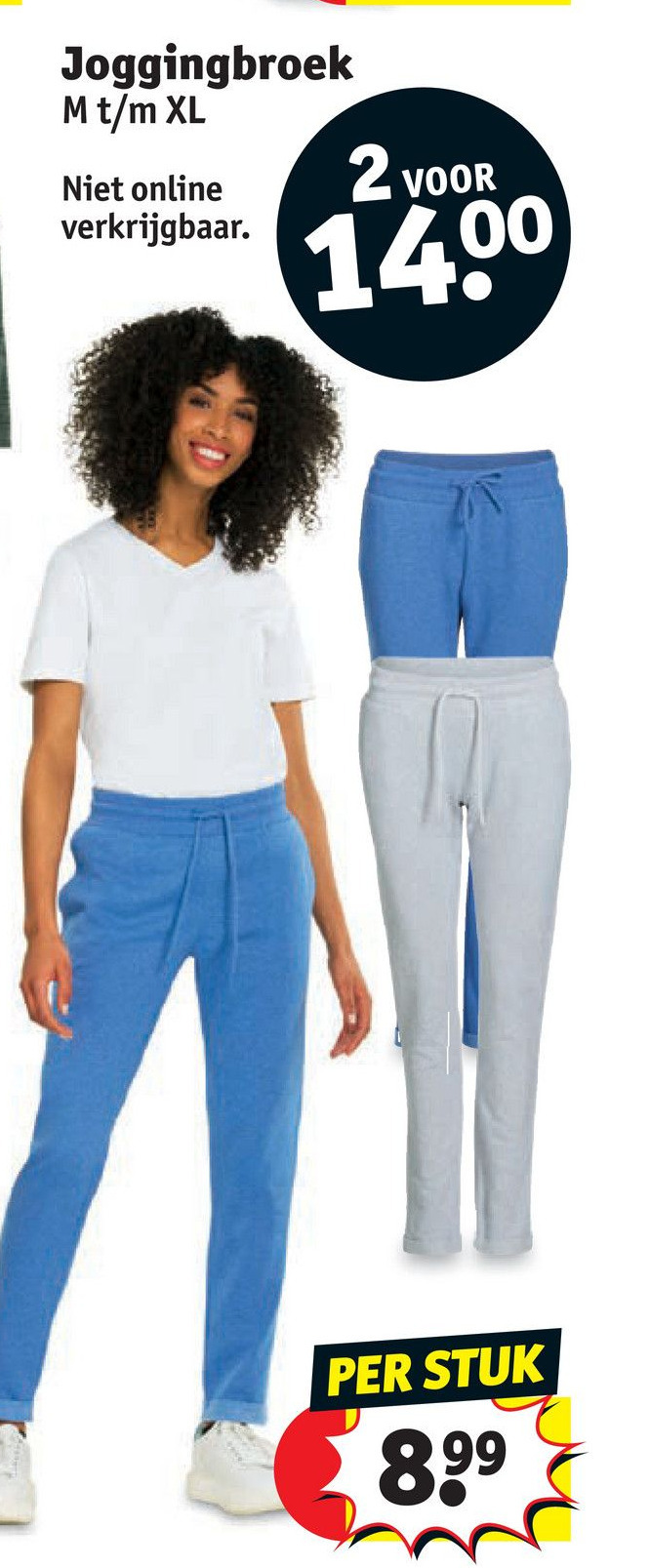 Joggingbroek m t/m xl aanbieding bij Kruidvat