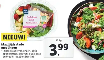 Maaltijdsalade met linzen aanbieding bij Lidl