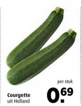 Courgette aanbieding bij Boni
