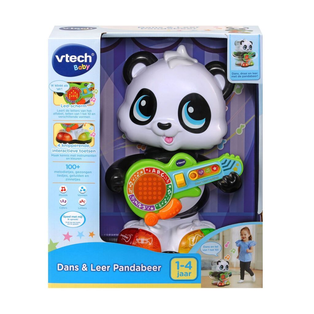 Vtech premium dans en leer pandabeer aanbieding bij Top1Toys