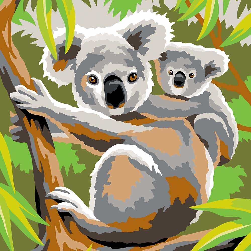 Schilderen op nummer koalas aanbieding bij Top1Toys