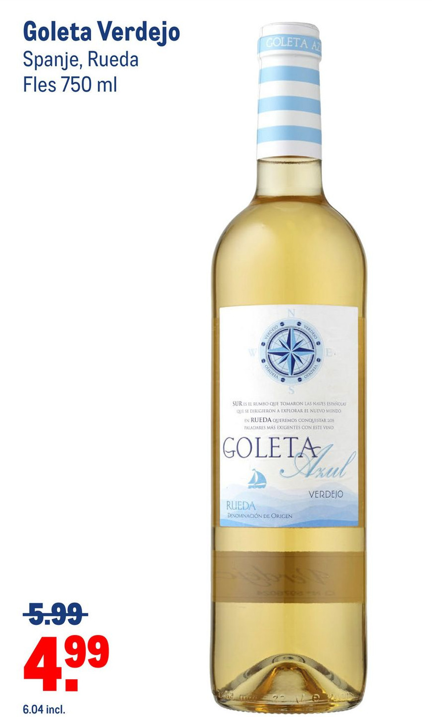 Goleta verdejo aanbieding bij Makro