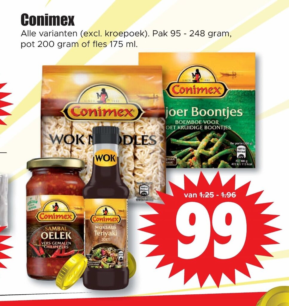 Conimex aanbieding bij Dirk