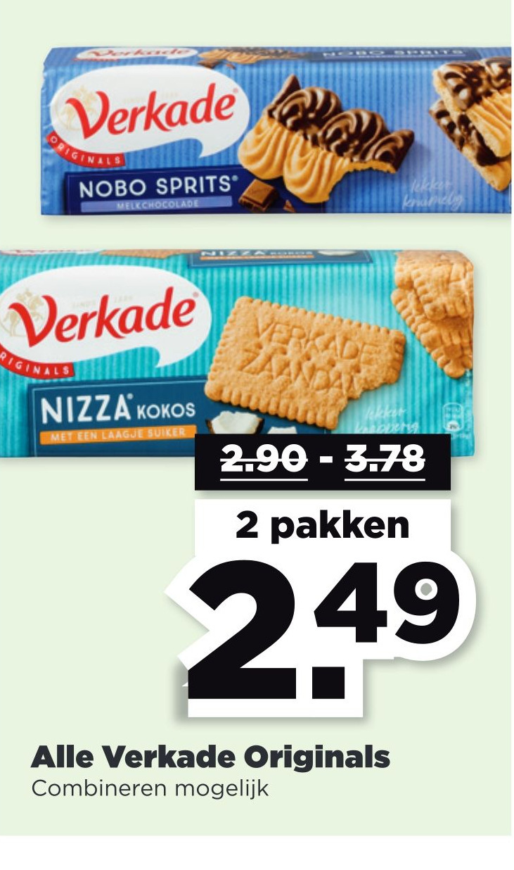Alle verkade originals aanbieding bij PLUS