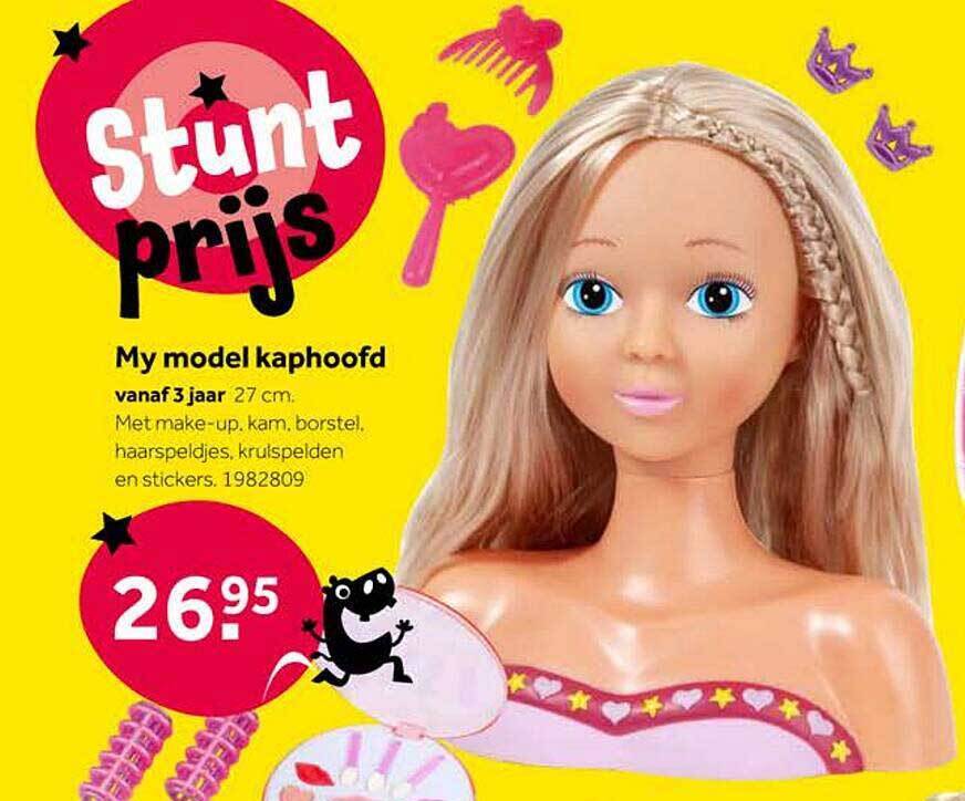My model kaphoofd aanbieding bij Intertoys