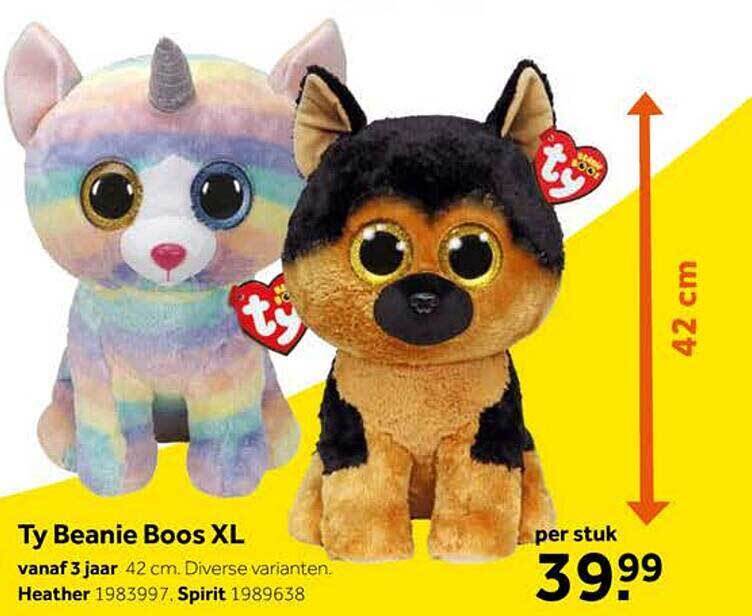 Ty beanie boos xl aanbieding bij Intertoys