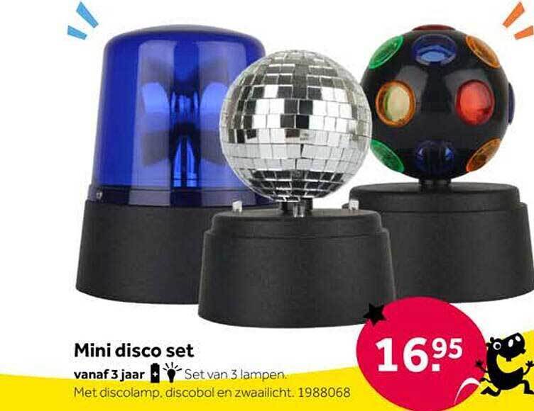 Mini disco set aanbieding bij Intertoys