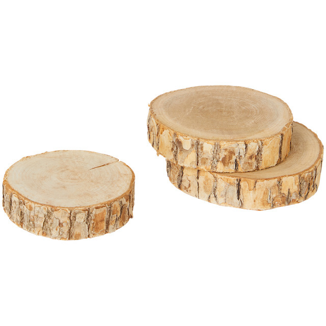 Houten schijven aanbieding bij Action